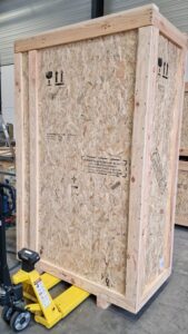 Emballages en bois SEI 4C pour un transport sûr des produits fragiles ...